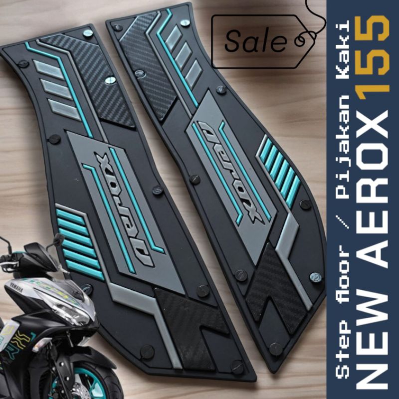 Motopad27 new aerox 155 motorcycle carpet Yamaha Aerox footrest Aerox ...