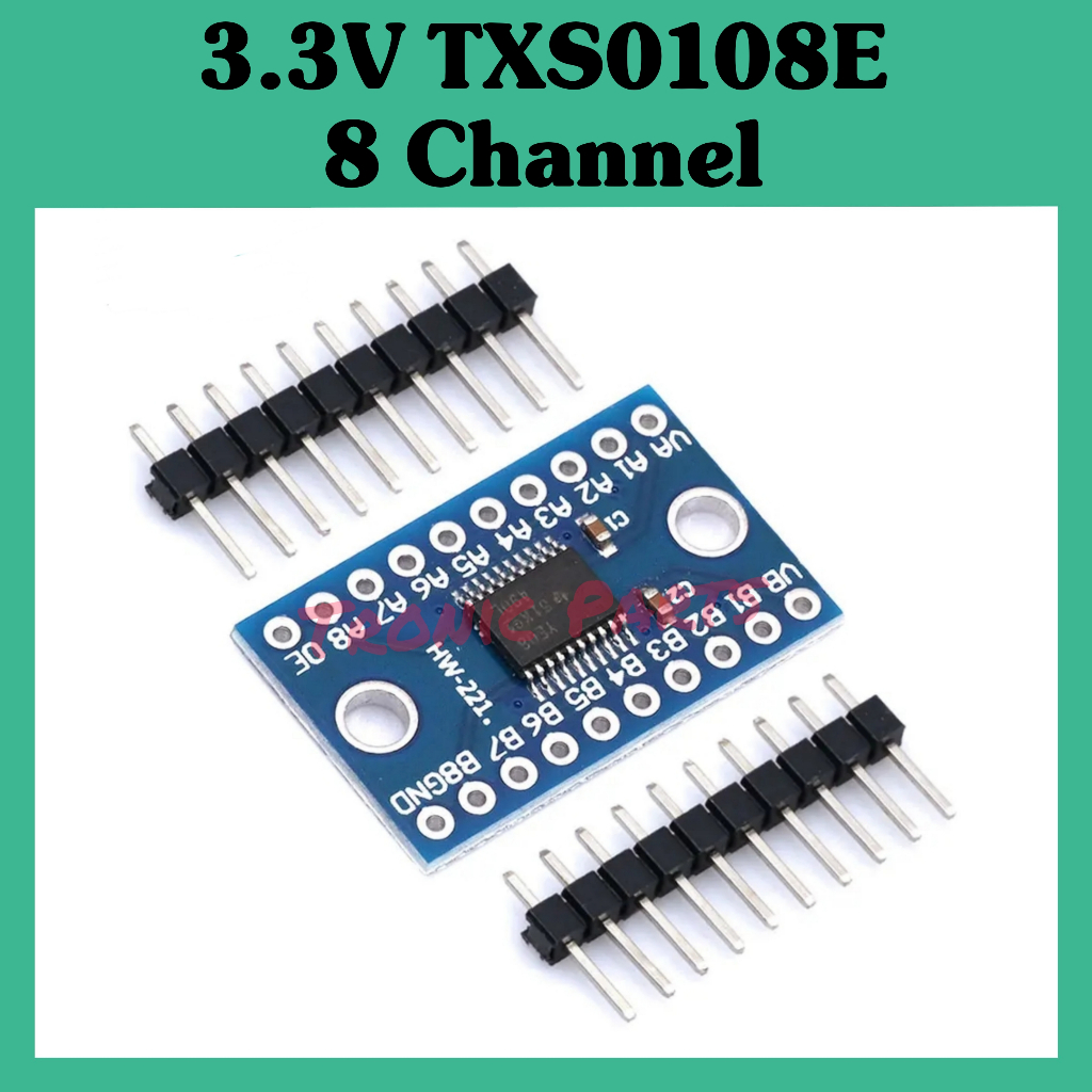 3.3v TXS0108E 8 Channel Logic Level Bi-directional Converter Module | Shopee Malaysia