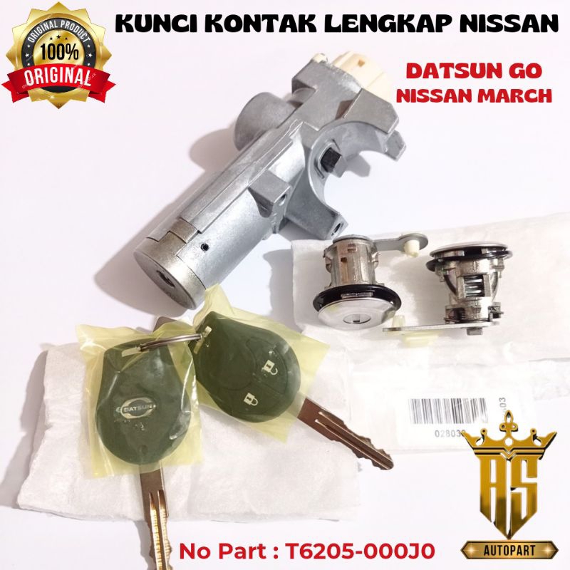 Nissan Datsun Go Original Complete Ignition Key Set | Shopee Malaysia