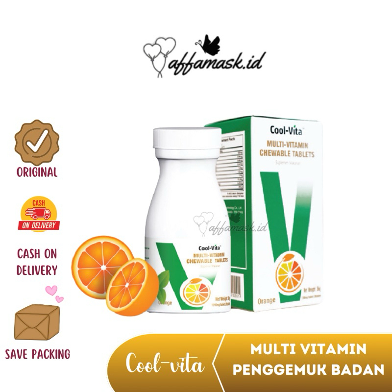 Coolvita MULTIVITAMIN CHEWABLE TABLETS COOLVITA MULTIVITAMIN COOLVITA ...