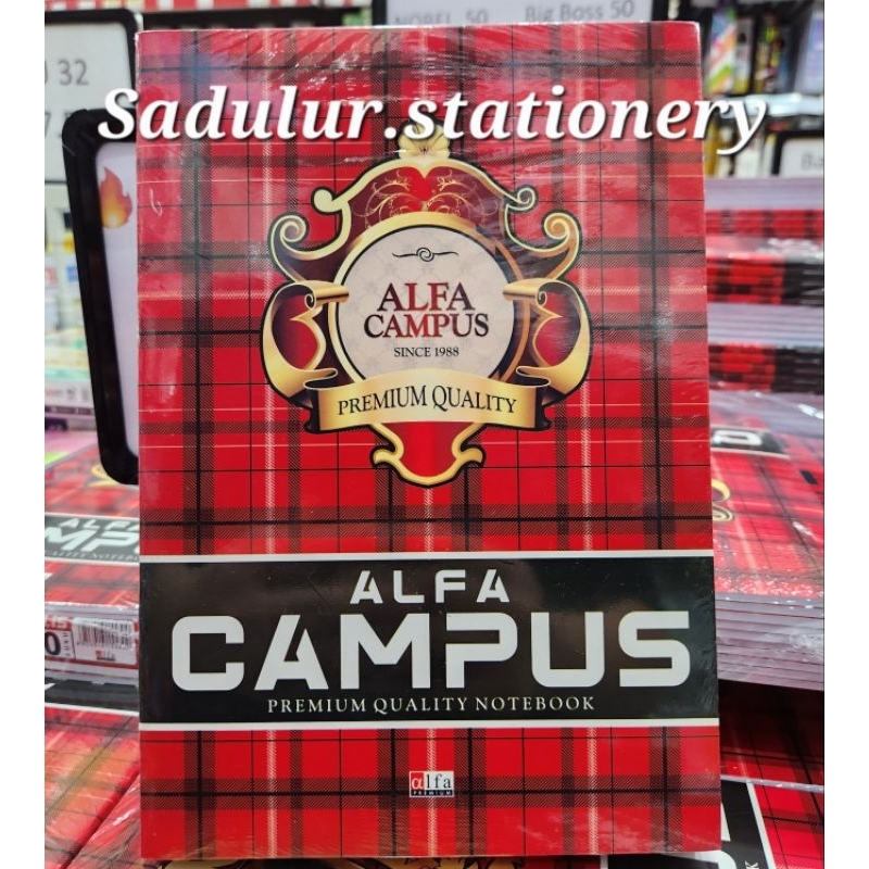 BOXY ALFA Writing Book 36 Sheets / Alfa Campus 36 Boxy Writing Book (1 ...