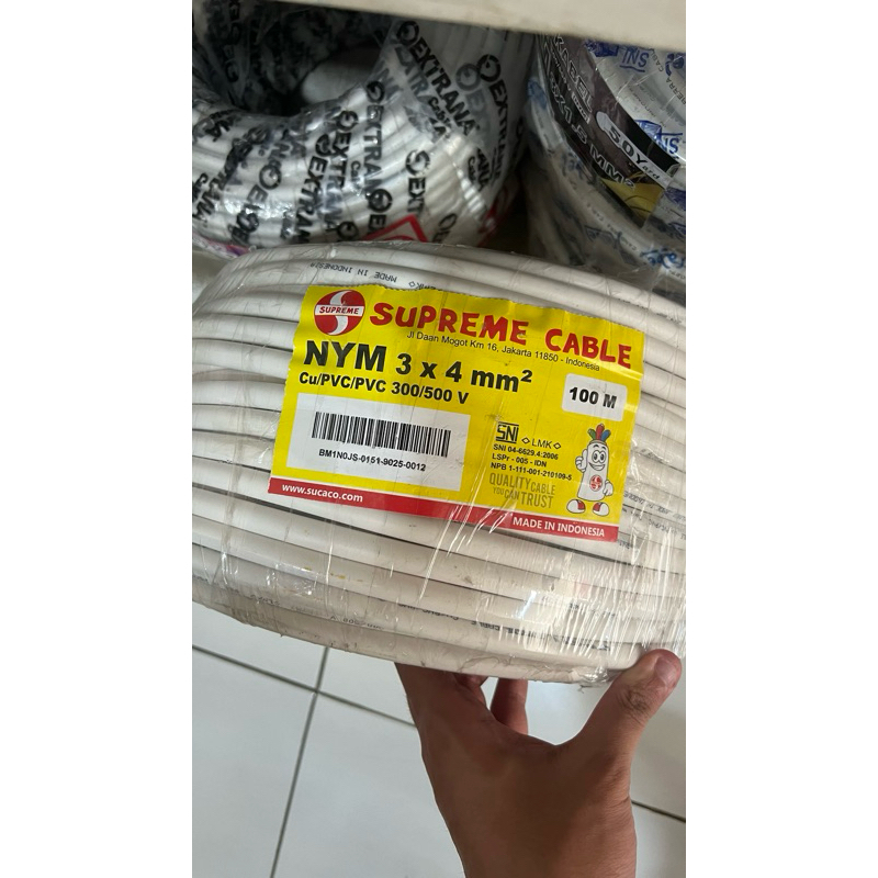 Tufur supreme Cable 3x4 supreme Electricity Meter Cable 3x4 supreme ...