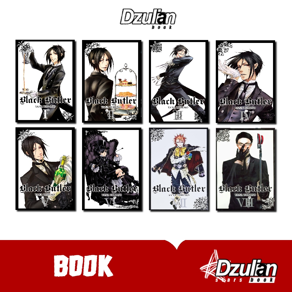 Komik Black Butler by Yana Toboso Vol 1-33 (english) | Shopee Malaysia