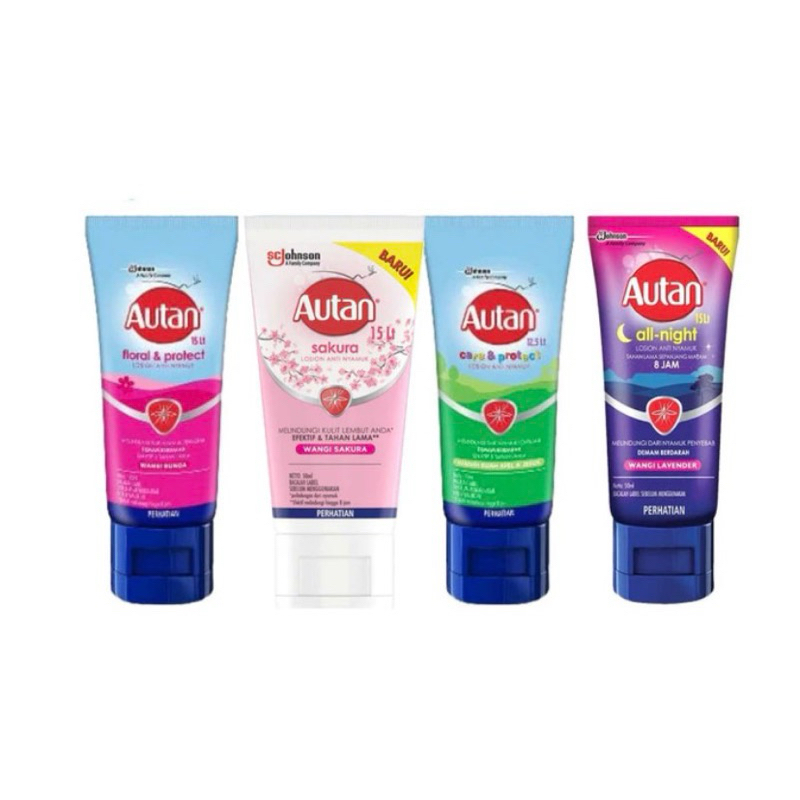 •JEJU• AUTAN ANTI MOSQUITO LOTION 50GR TUBE & AUTAN SPRAY 100ML | ALL ...