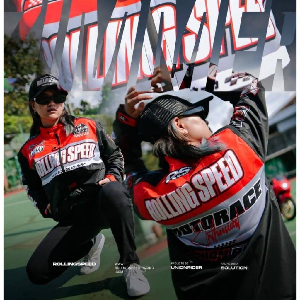 Rolling SPEED Jacket/ROLLING SPEED/PRINTING RACING Jacket | Shopee Malaysia