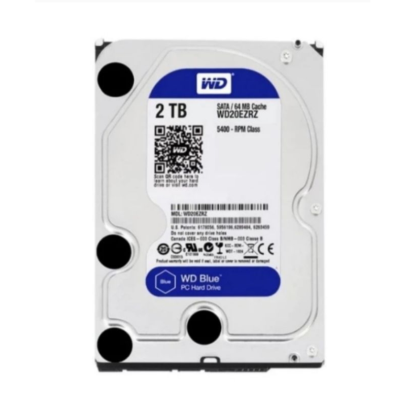 Pc Hard Drive 2TB/ 1TB/ 500GB WD Blue /Barracuda Sata 3.5 HDD For ...
