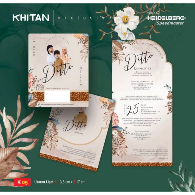 Circumcision Invitation | Shopee Malaysia