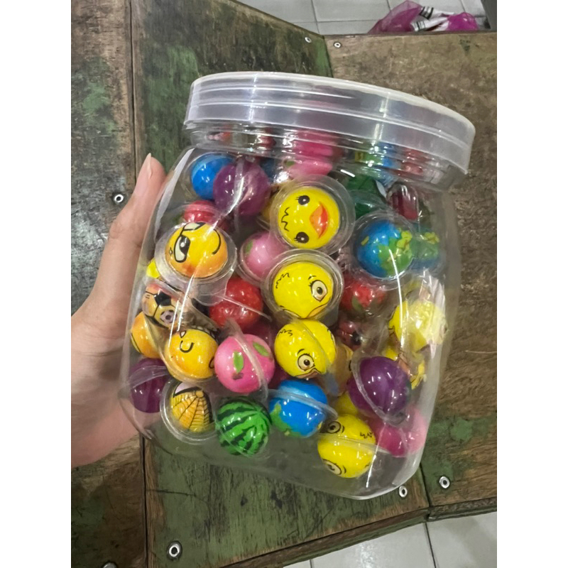Soft Candy gummy ball Jar Contents 120pcs | Shopee Malaysia