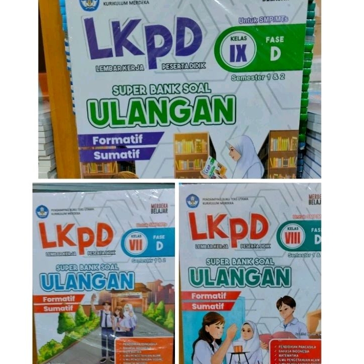 Lkpd Super Bank Questions For Junior High School/MTs Class 123 Merdeka ...