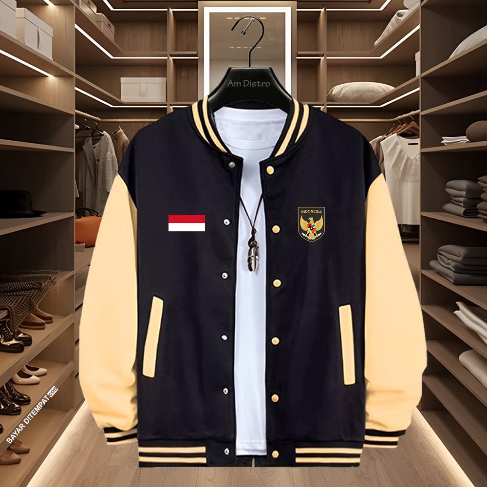 Varsity Basebaal Jacket 17august INDONESIA- GARUDA- National Team | Can ...