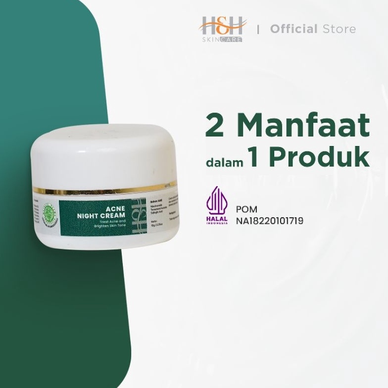 Code R13Z HH Acne Night Cream With Salicylic Acid Acne Night Cream ...