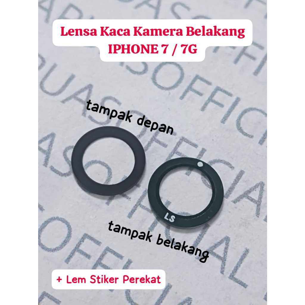 Ip 7/IP 7G/IP7 Rear Camera Replacement Glass Lens | Shopee Malaysia