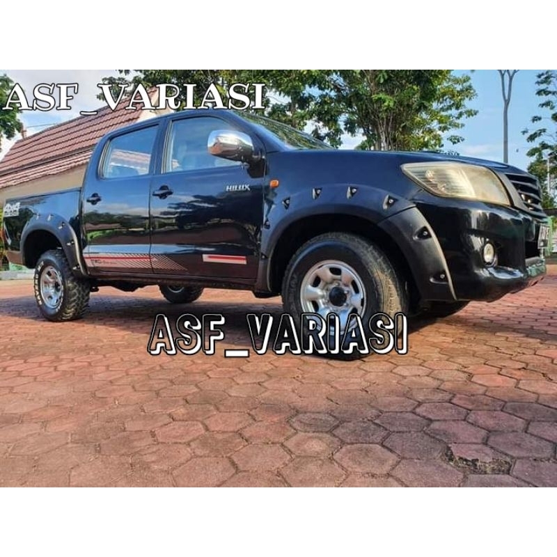 Over FENDER HILUX VIGO 2008-2015 DOUBLE CABIN BAUD model Variation ...