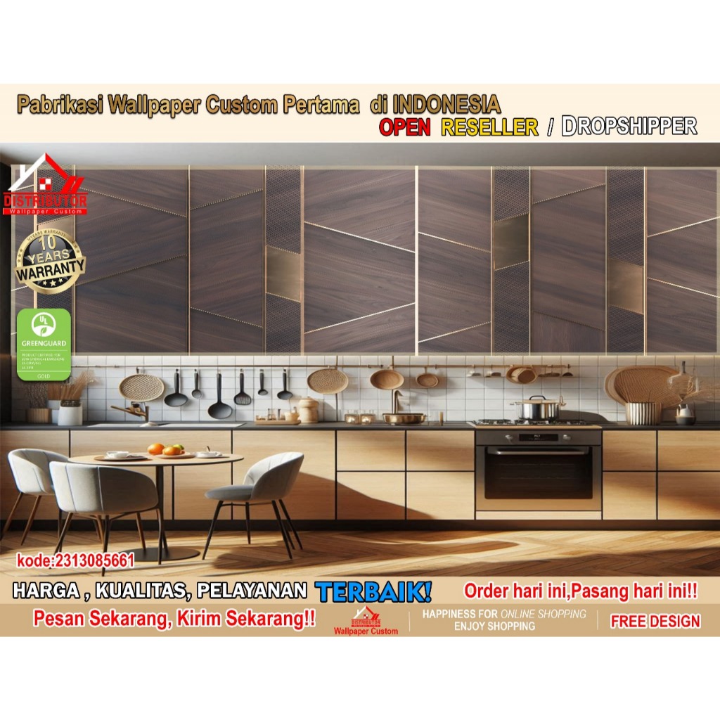 Wallpaper Custom 3D Motif | Abstract Wallpapers | Wallpaper Custom Images | Kitchen Wallpaper ...