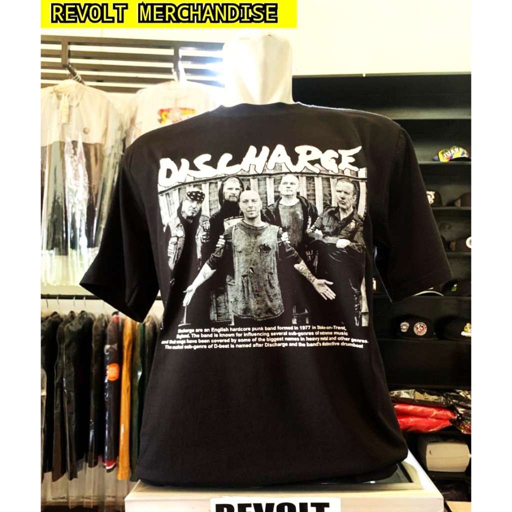 T-shirt DISCHARGE (personil)/T-shirt DISCHARGE (personil)/T-shirt punk ...