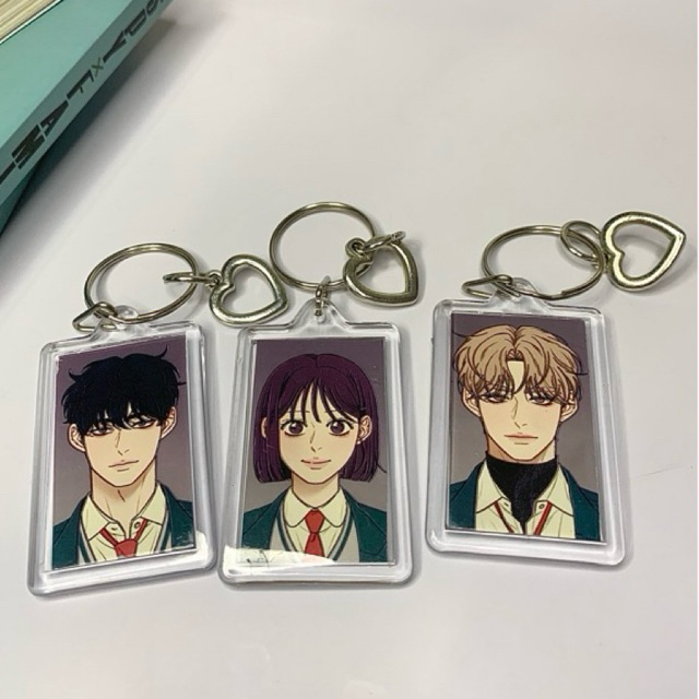 Keychain webtoon operation; true love | Shopee Malaysia