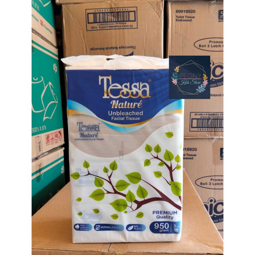 CHOCOLATE facial tissue 950 GR/Tessa nature unbleach Chocolate facial ...