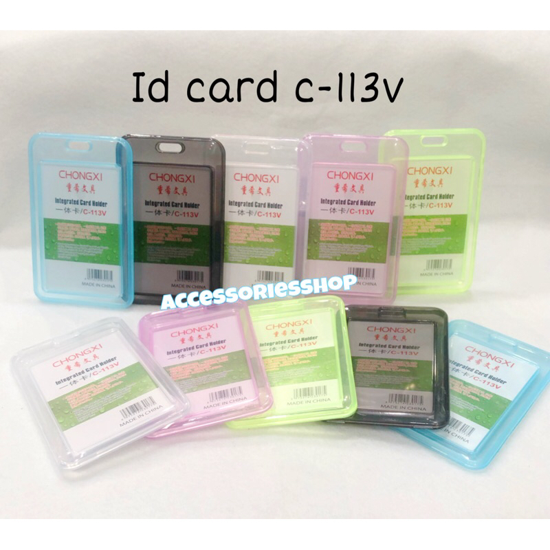 Colorful id card frame/casing | Shopee Malaysia