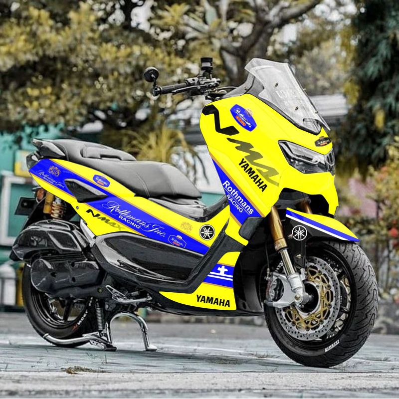 Sticker decal Variation full body yamaha nmax new decal nmax full Block ...