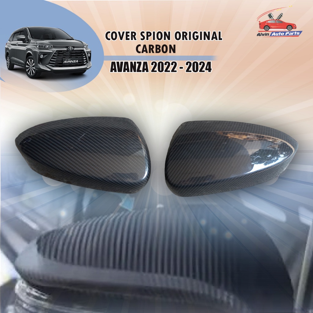 Avanza 2022 2023 2024 CARBON ORIGINAL MIRROR COVER/AVANZA 2024 CARBON ...