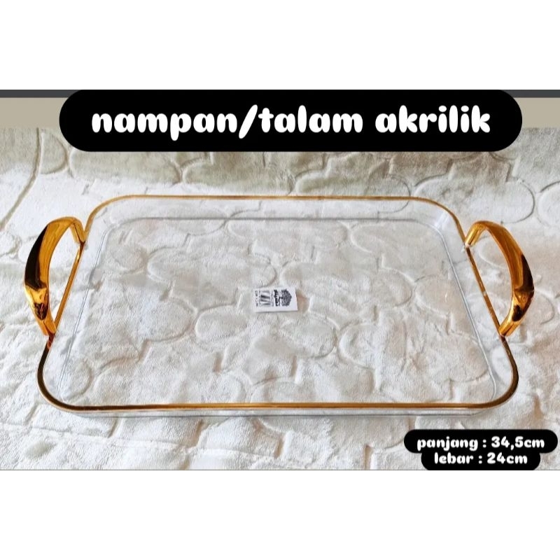 Saudi Acrylic Tray/In Tray | Gold Acrylic Tray | Shopee Malaysia