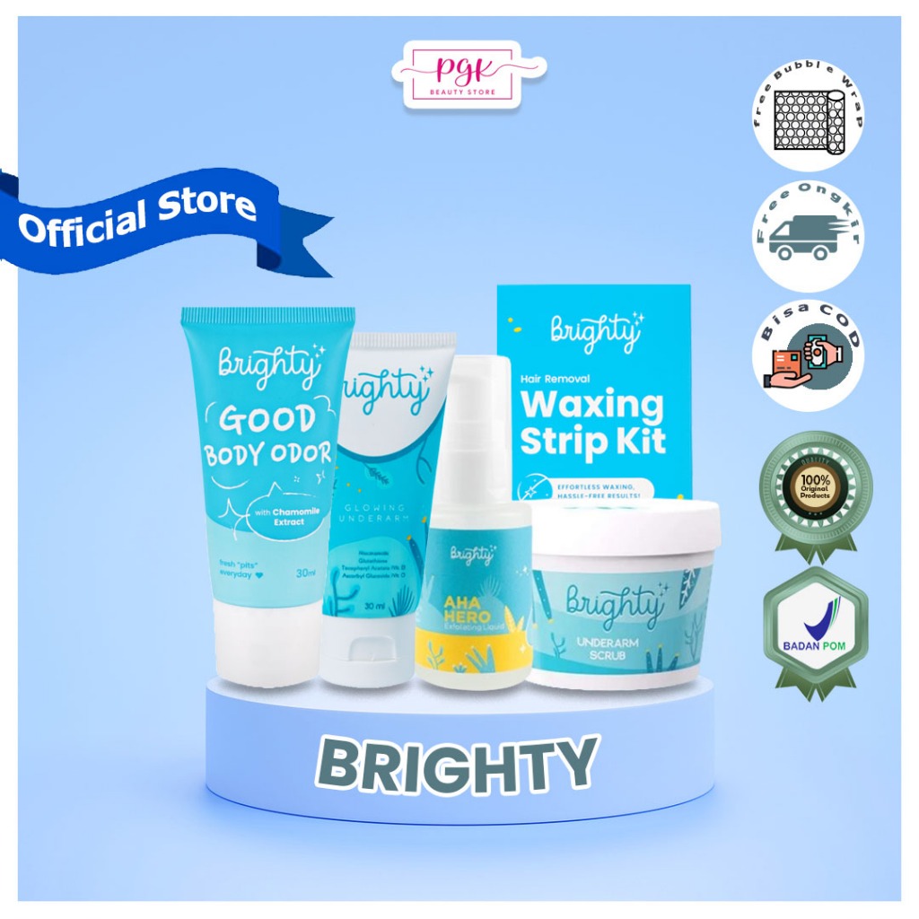 Brighty ALL SERIES|Lightens THE DARK AREA | Shopee Malaysia