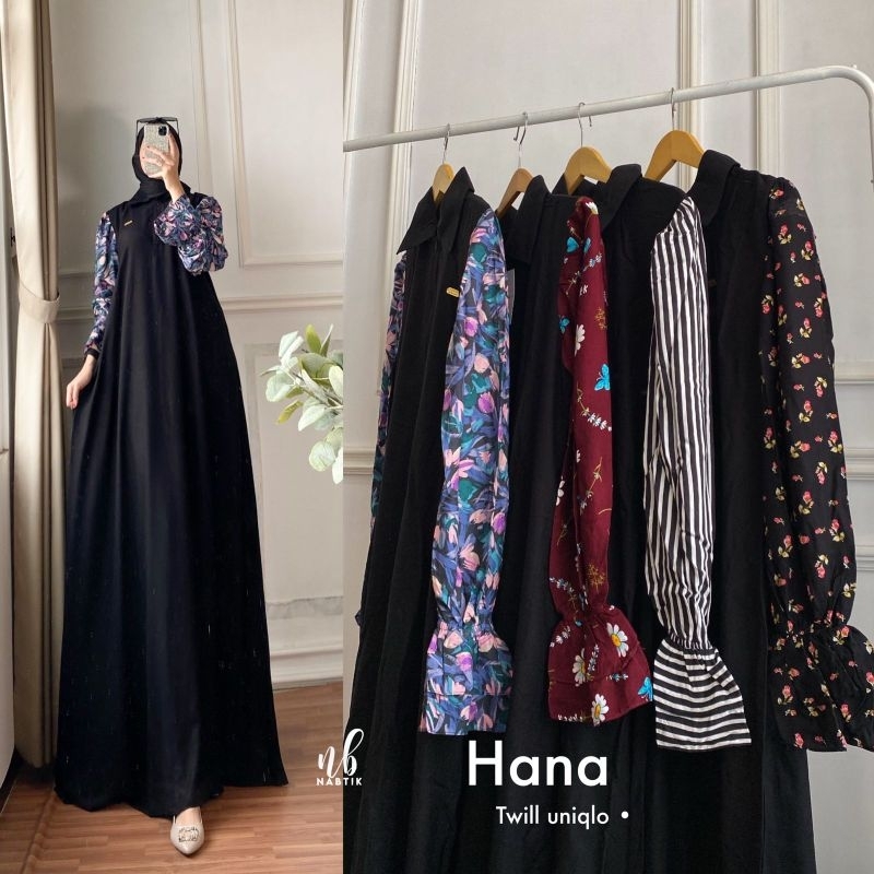 Safi-hana dress ori Labeled/premium dress/gamis | Shopee Malaysia