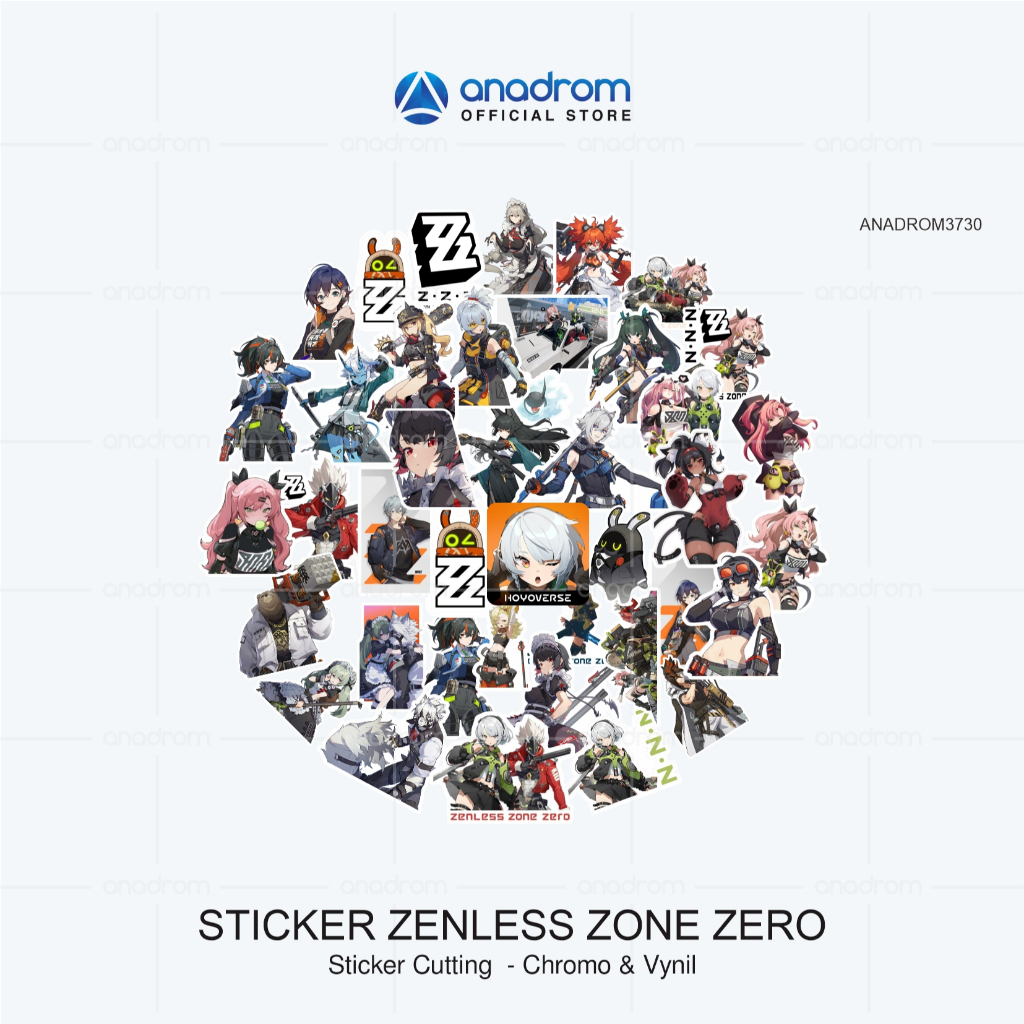 Zenless Zone Zero Sticker | Zenless Zone Zero Character Sticker | Anime ...