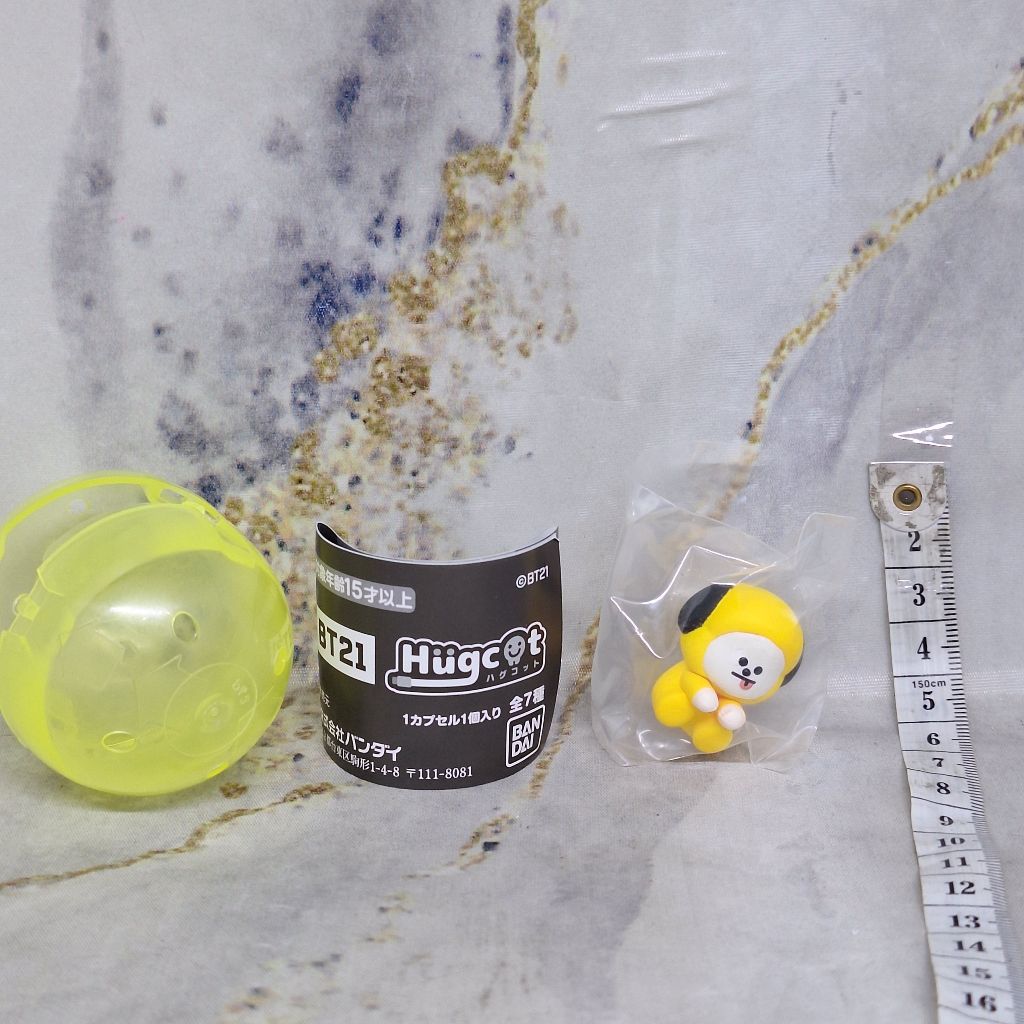 BT21 Chimmy Hugcot Cable Hug Mascot Gashapon Clip Cable Gochapon Gocha ...