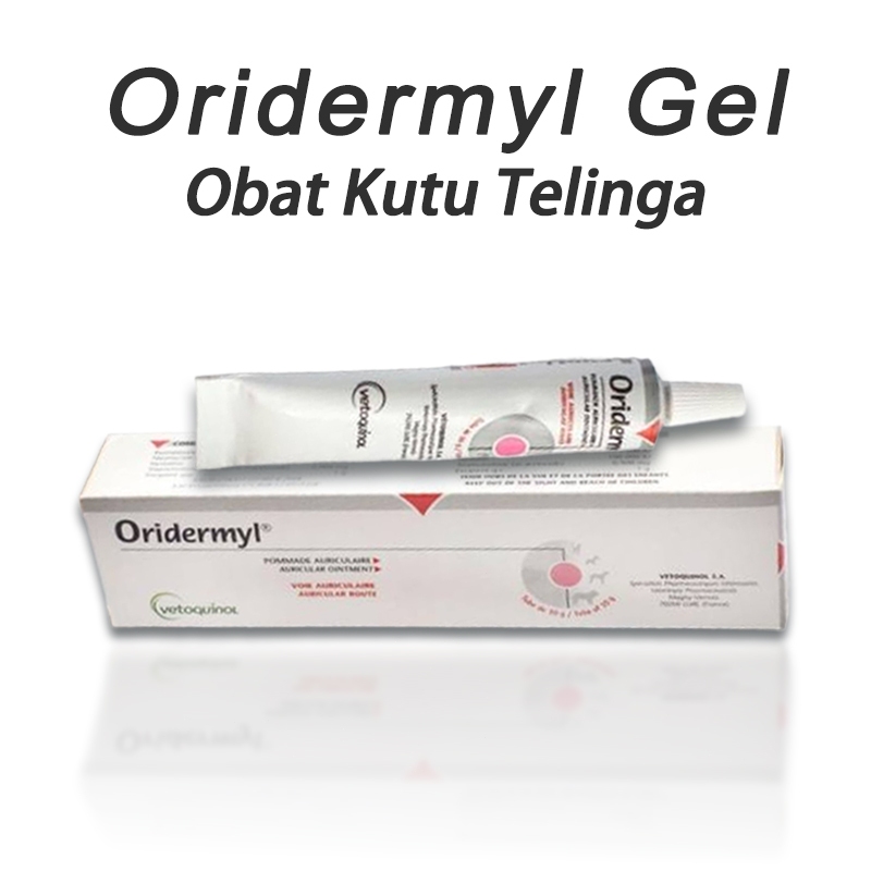 【Ready】 Oridermyl Ear Mite Anti-Fungal Ear Mite - VETOQUINOL 10g (EXP ...