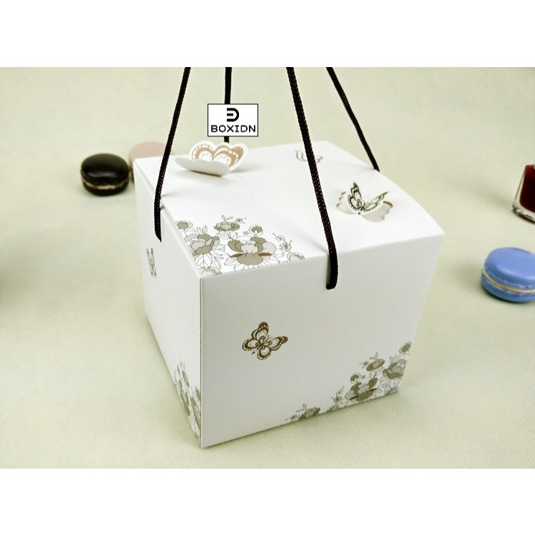 Mini Box 10x10 x11cm Souvenir Box Gift Box Hampers Box Mini Wedding Box ...