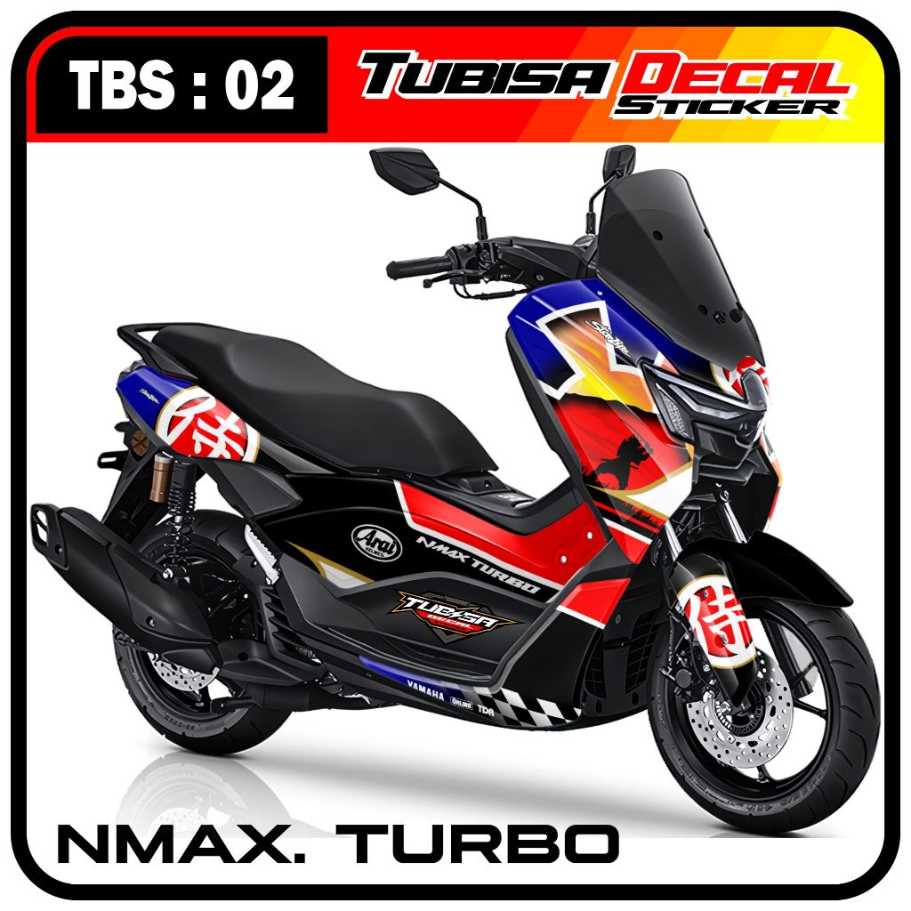 Decal Sticker NMAX TURBO - NEO 2024 Full Body Super Smooth Premium TBS ...