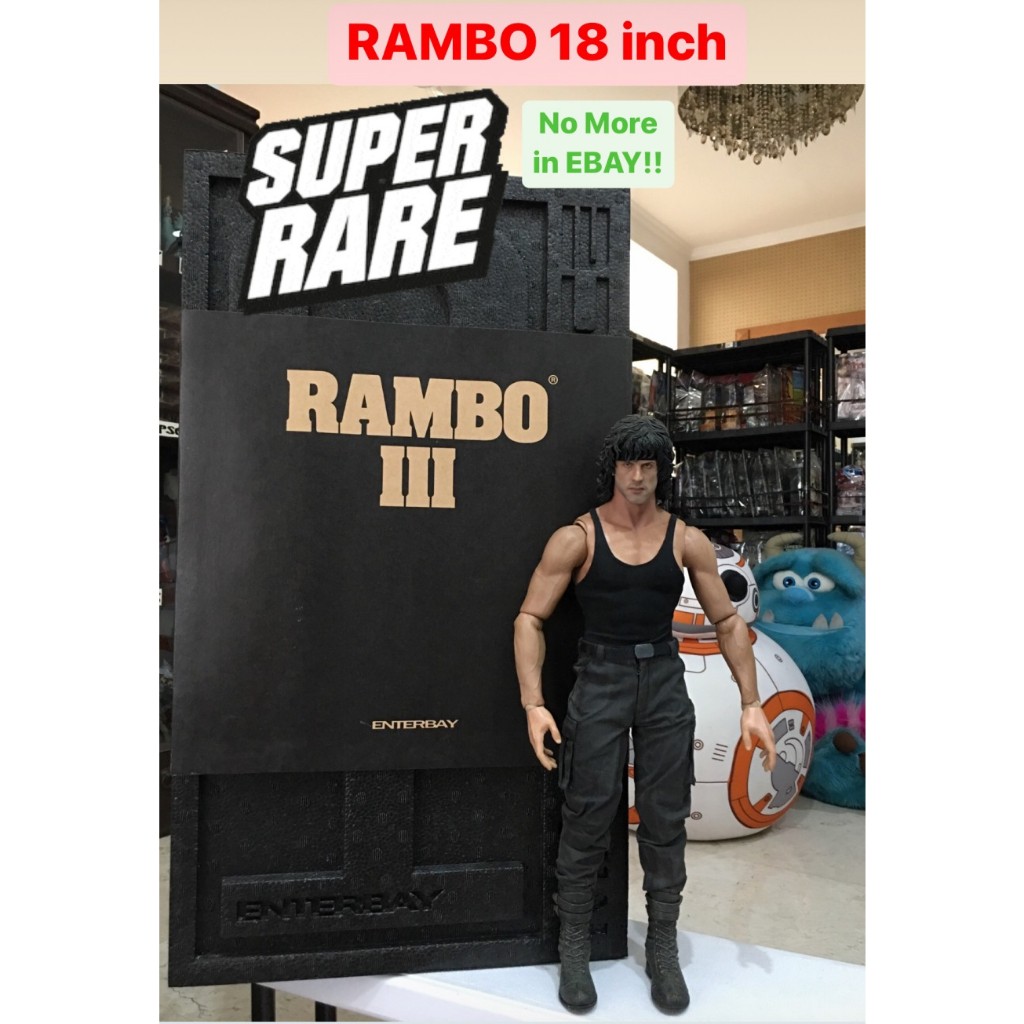 Rambo ENTERBAY 18" Original/ORI!! Super RARE!! | Shopee Malaysia
