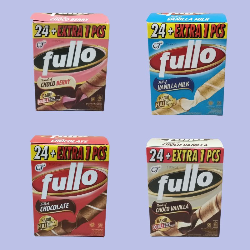 Fullo stick Vanilla, Chocolate, Choco Berry And Choco Vanilla Wafer ...