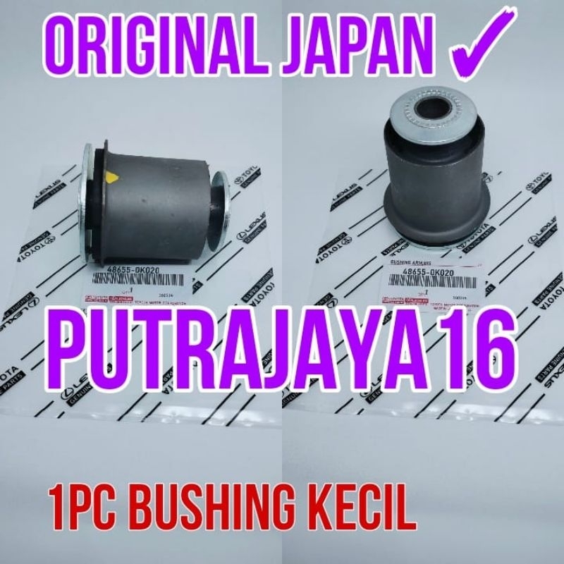 Small Front And Bottom Wing LOWER ARM Bushings SMALL INOVA INNOVA ORI ...
