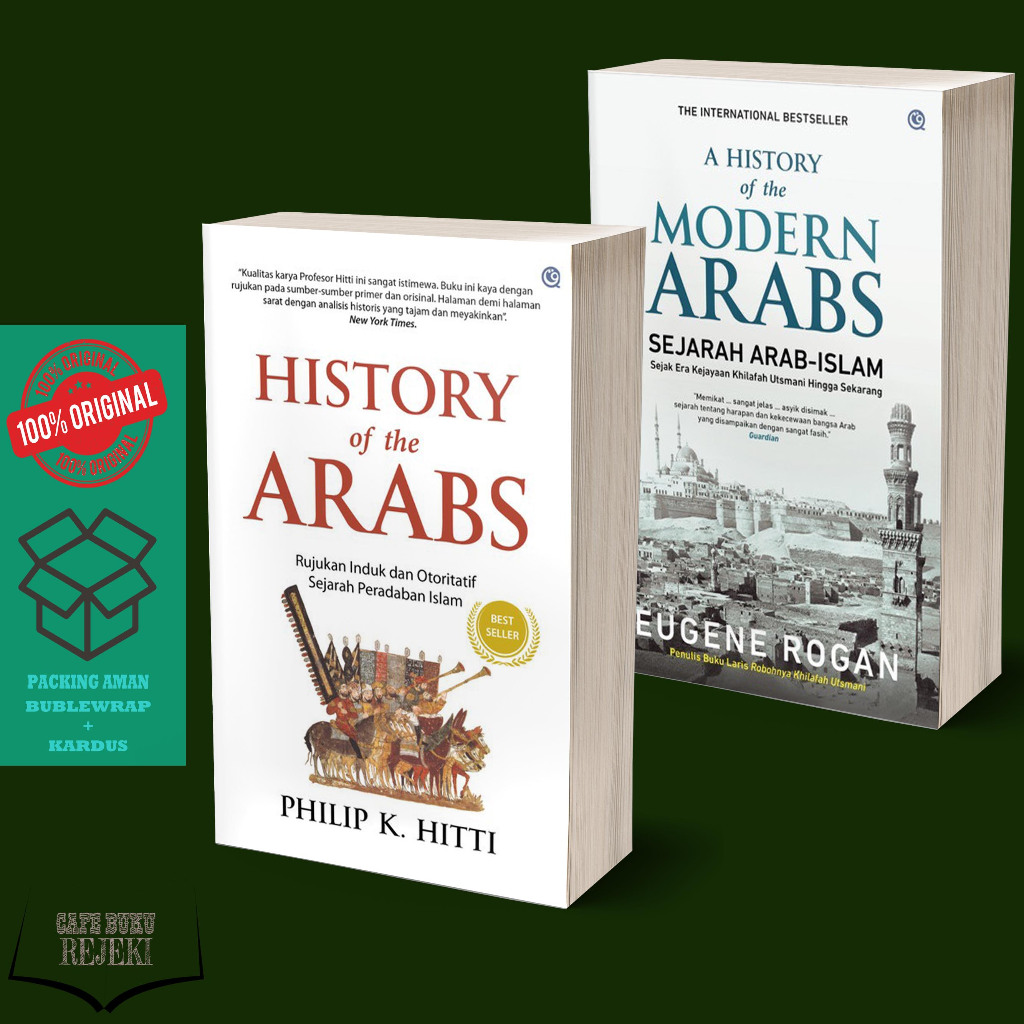 Arabic History Book Package: History of The Arabs and A History of The Modern Arabs - Philip K ...