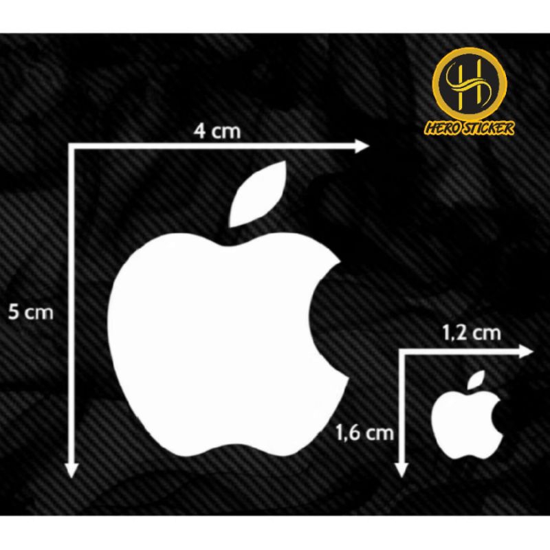 Apple logo cutting Sticker, iphone logo, apple logo | Shopee Malaysia