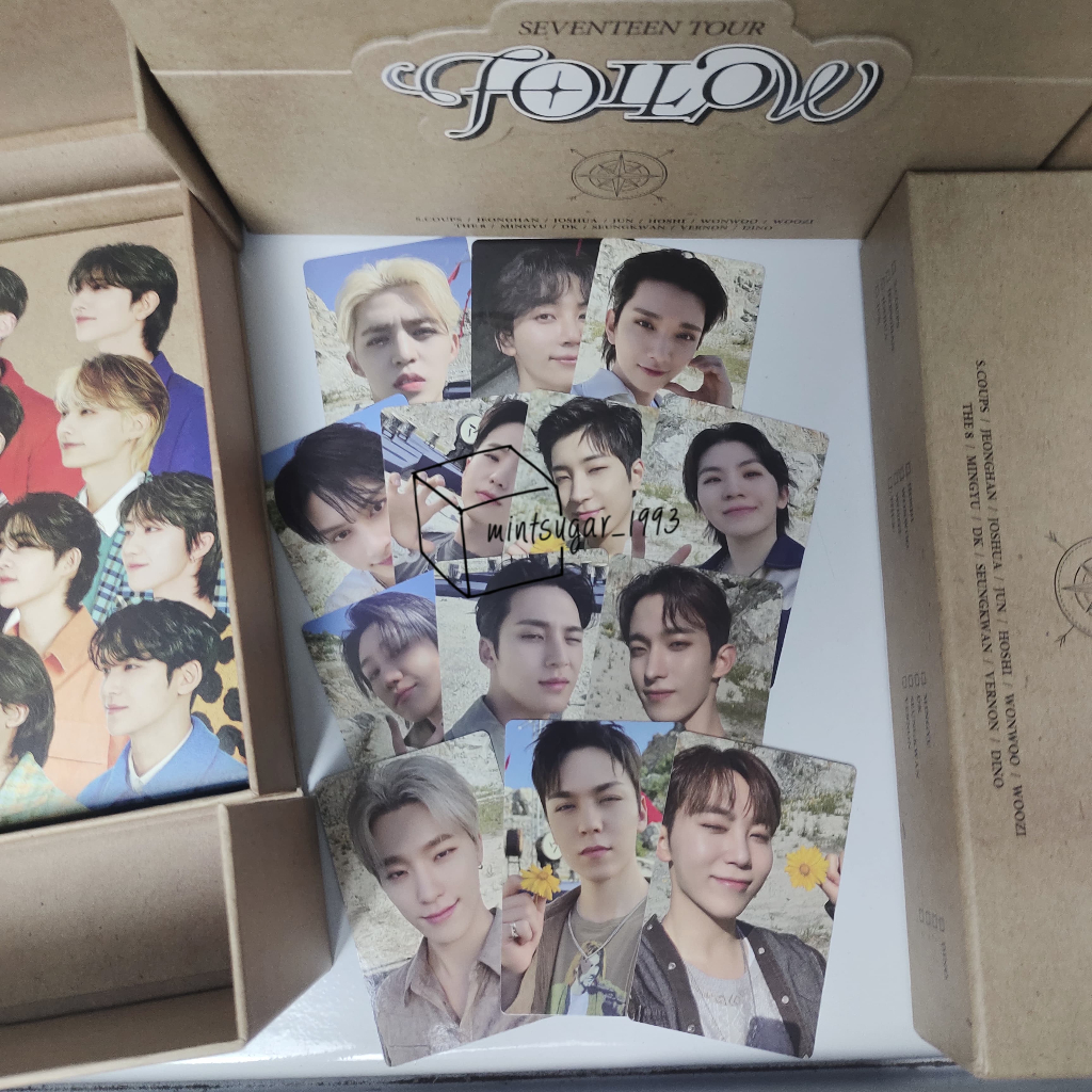 Seventeen TOUR SHARING [ FOLLOW ] TO SEOUL DIGI CODE VER B (gicode ...