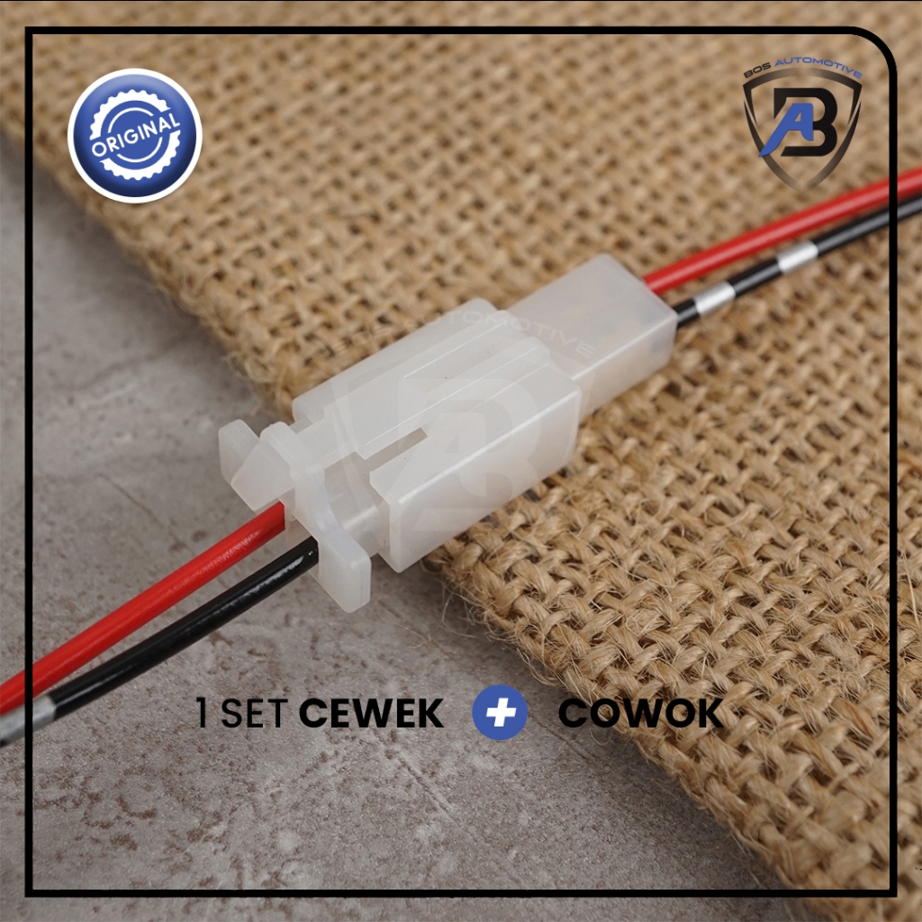 Small 2 Pin Connecting Socket / Mini Socket Car Motorcycle Connector ...