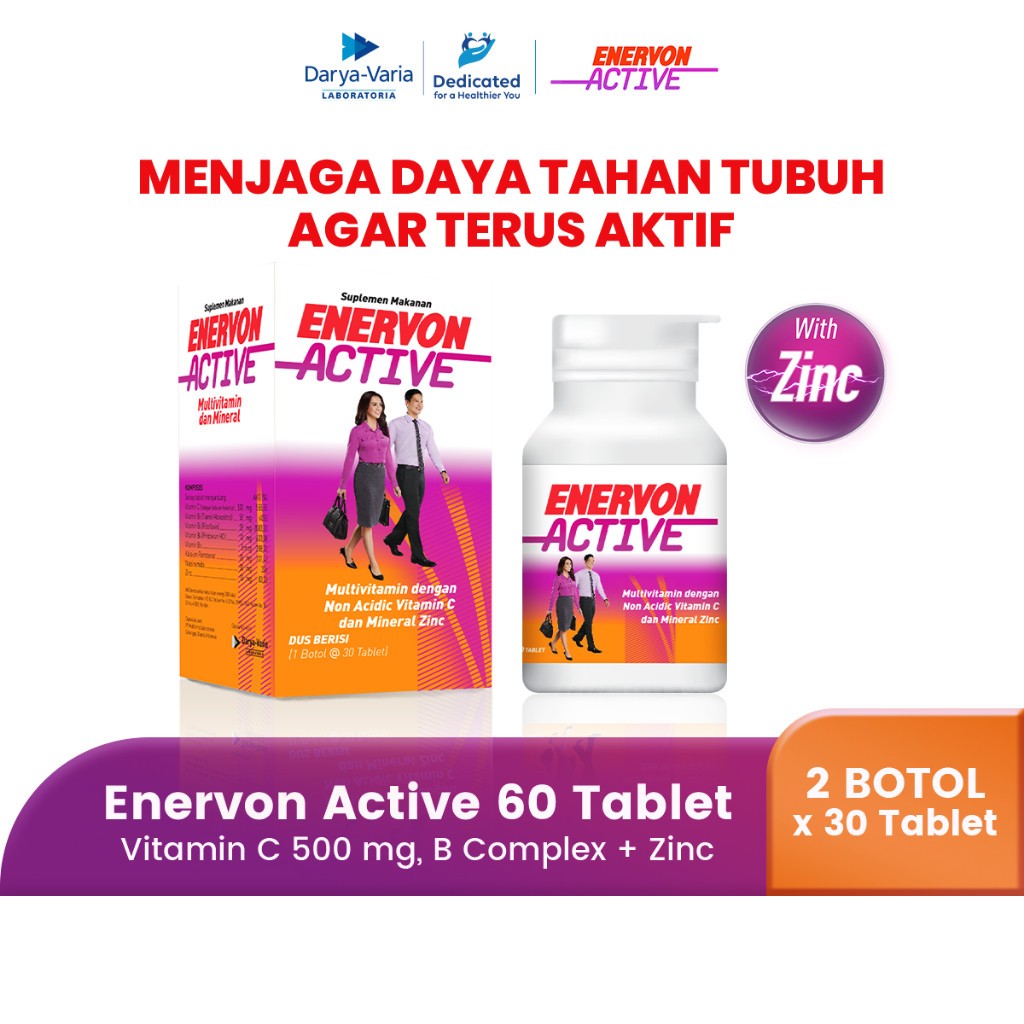 [BUNDLE] Enervon Active Vitamin C And B Complex (2 Bottles x 30 ...