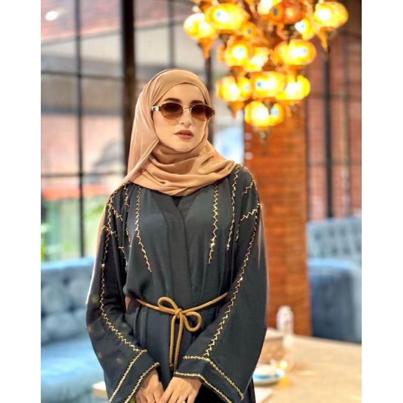 Abaya Exclusive Dannis Abaya Fursan Outer Abaya premium Elegant ...