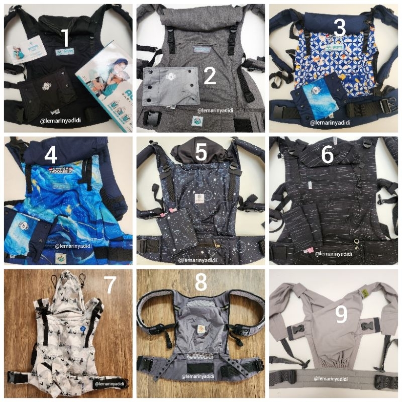 Preloved Boba Bliss, Zakkel Shift, Bayiku Activa, Ergobaby Performance ...