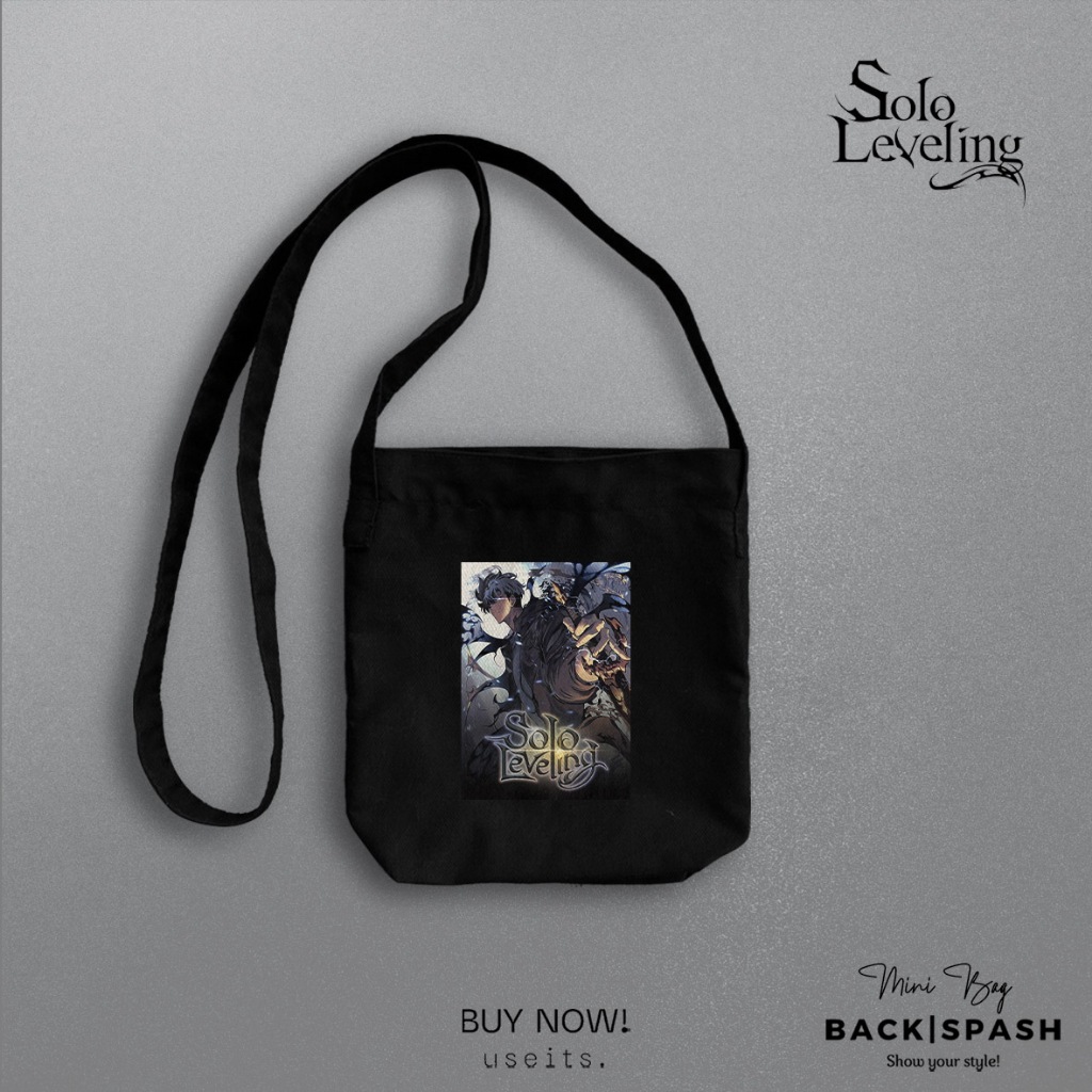 Solo Leveling Mini Sling Bag Mini Bag Anime Solo Leveling MSB1 | Shopee ...