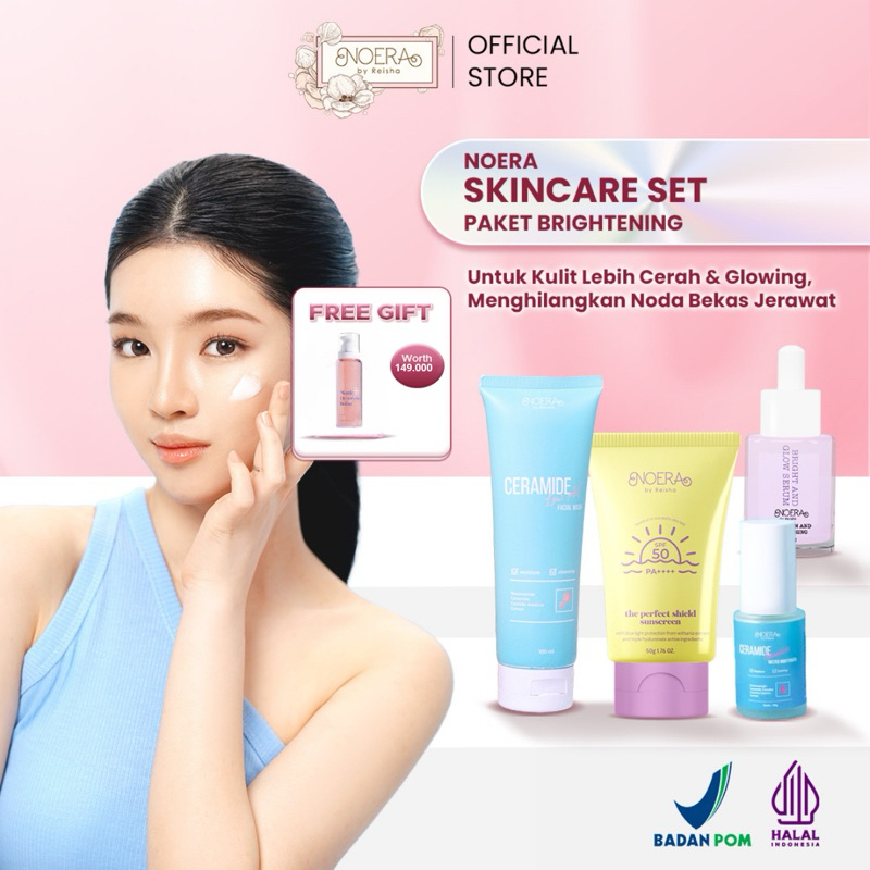 Brightening Package | Noera Skincare Set [FREE Noera Magic Cleansing ...