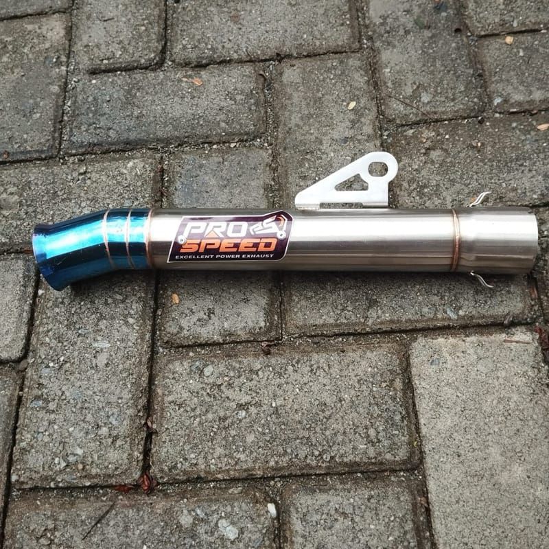 Pro Speed Exhaust Canister Only Inlet 51mm blue Kou Mahachai | Shopee ...