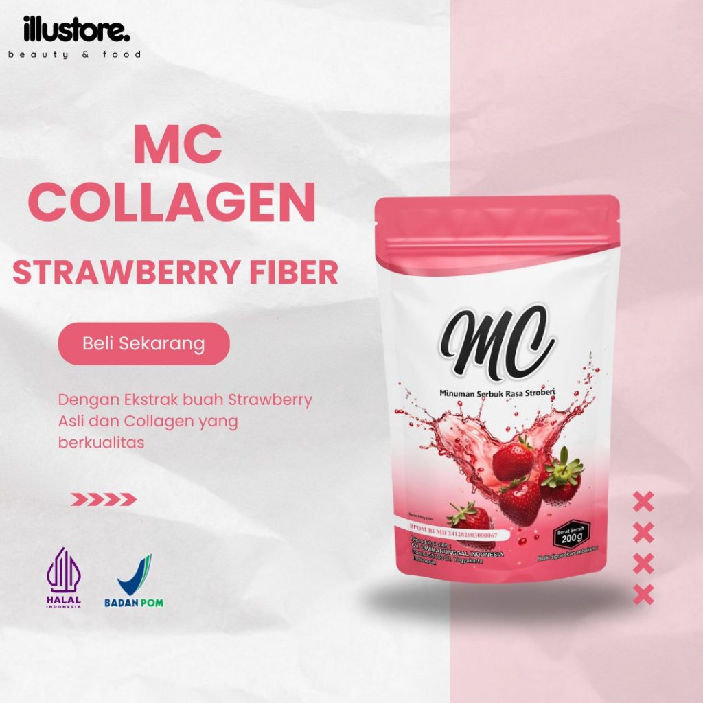 Collagen Drink Premium Fiber Drink Strawberry Flavor Fiber Collagen ...