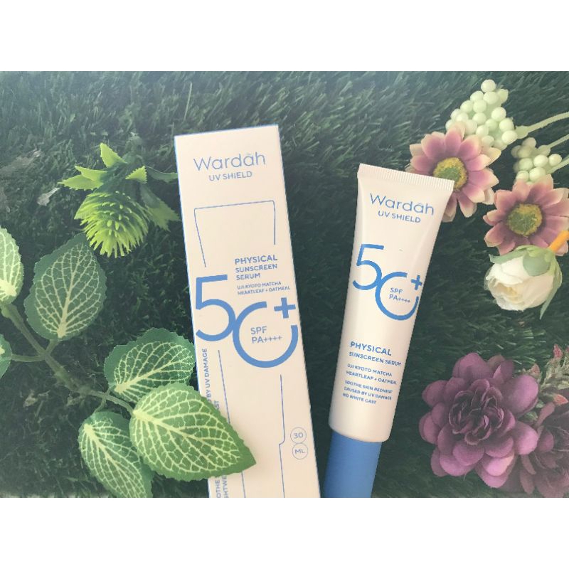 Wardah UV SHIELD PHYSICAL SUNSCREEN SPF 50 PA++++ | Shopee Malaysia