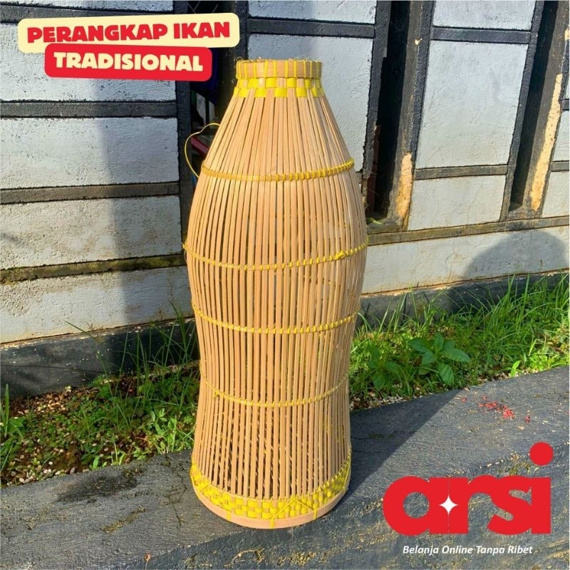 Traditional Bamboo Fish Trap Bubu Fish Trap | Shopee Malaysia