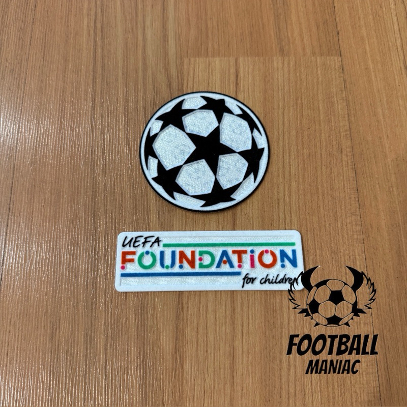 Original Champions League Starball Patch + Foundation 2024/2025 ...
