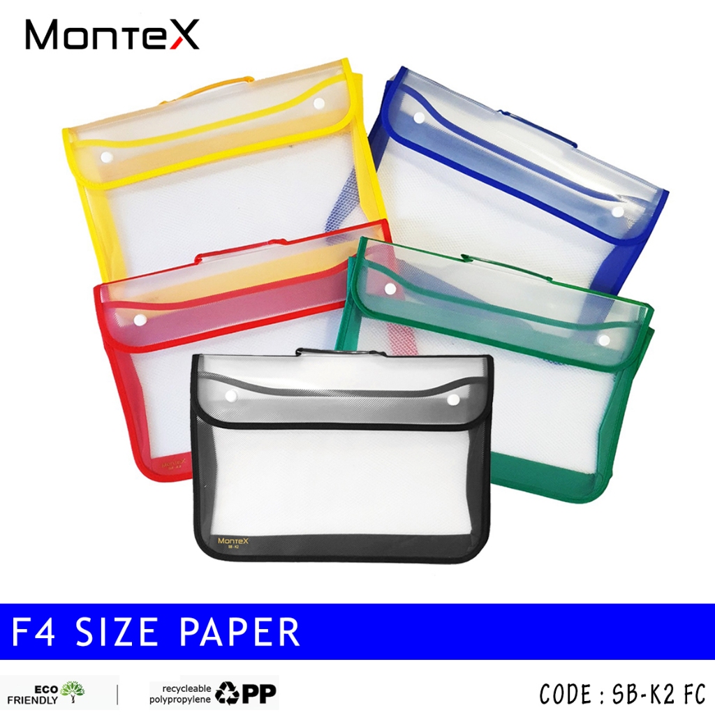 Montex SCHOOL BAG BUTTON 2 FC MESH SELETING TENTENG PLASTIC SCHOOL BAG ...